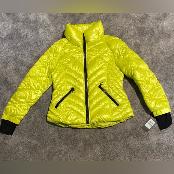 Guess | Jackets & Coats | Neon Green Guess Puffer Jacket | Poshmark